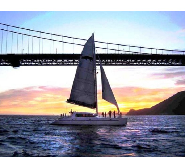 Sunset Sail By Adventure Cat | San Francisco Bay